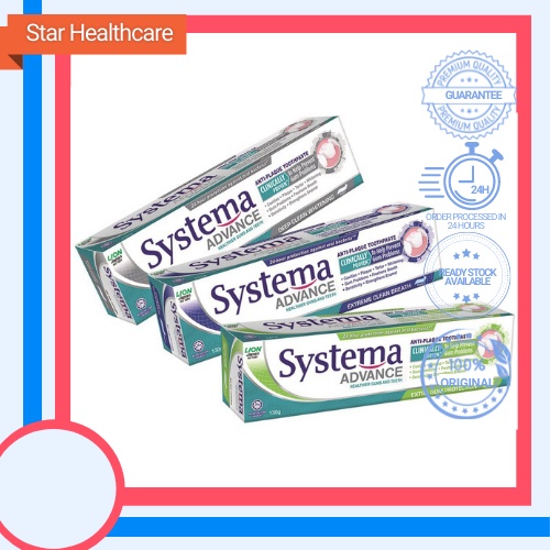 Systema Advance Toothpaste 130g [MFG: 2023/1/4] | Shopee Malaysia