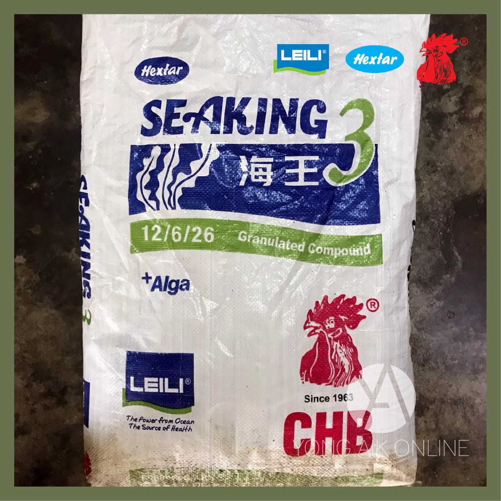 [BAJA 25KG] CHB SEAKING 3 海王 12/6/26+Alga | BAJA BUAH/DURIAN | OIL PALM ...