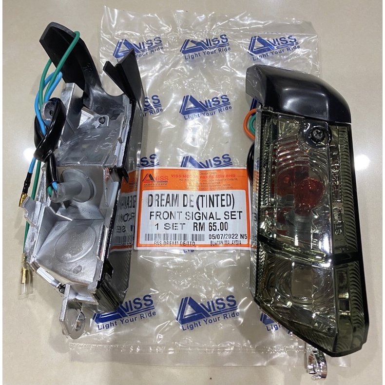 VISS FRONT SIGNAL SET / SIGNAL COVER EX5 / EX5 DREAM >> SMOKE / CLEAR ...