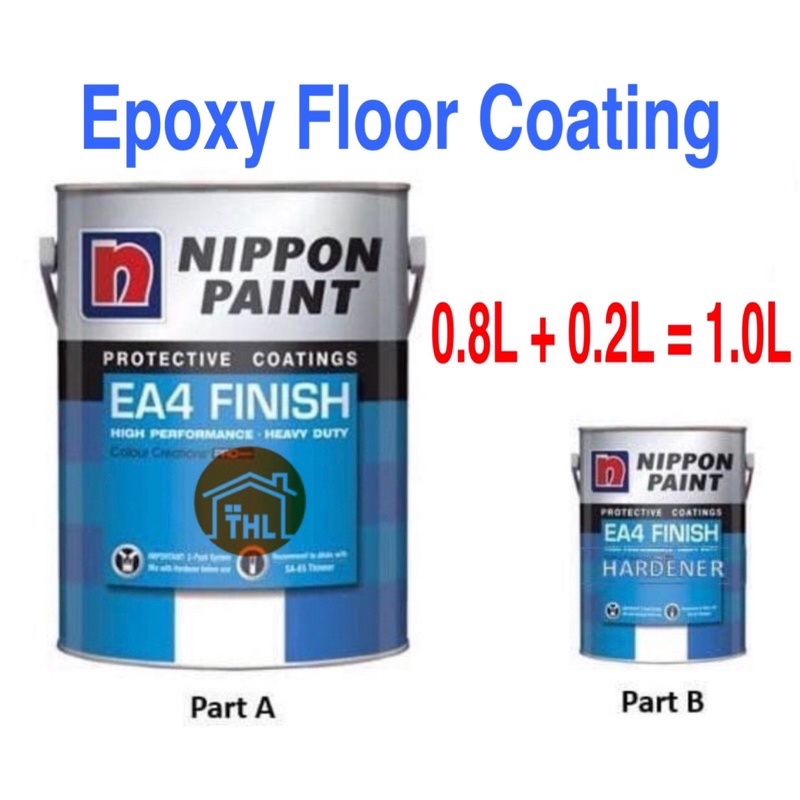 Nippon / PAYNT EA4 Epoxy Floor Paint 1L | Shopee Malaysia