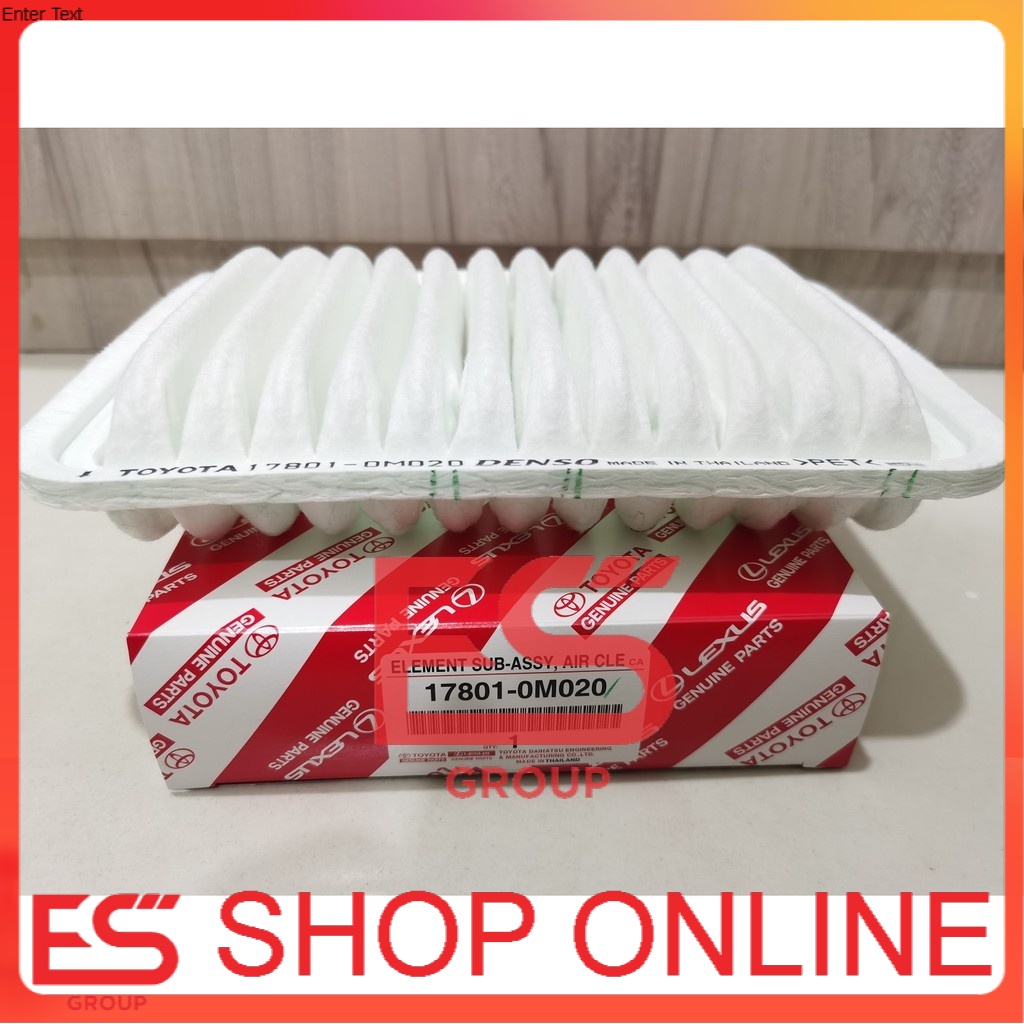 (17801-0M020) for Vios NCP93 / Yaris NCP91 / Altis ZZE14# / Altis ZRE14 ...