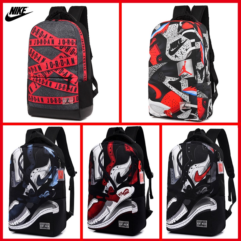 Jordan bag Unisex Backpacks Fashion Large Capacity Laptop Bags Student ...