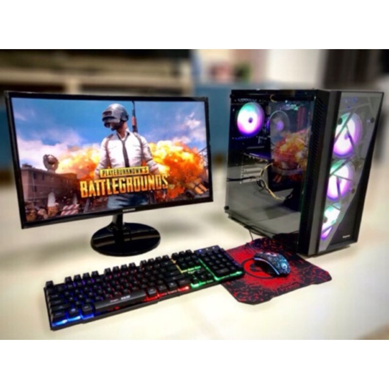 Core i3 gaming pc full set is very good sell | Shopee Malaysia