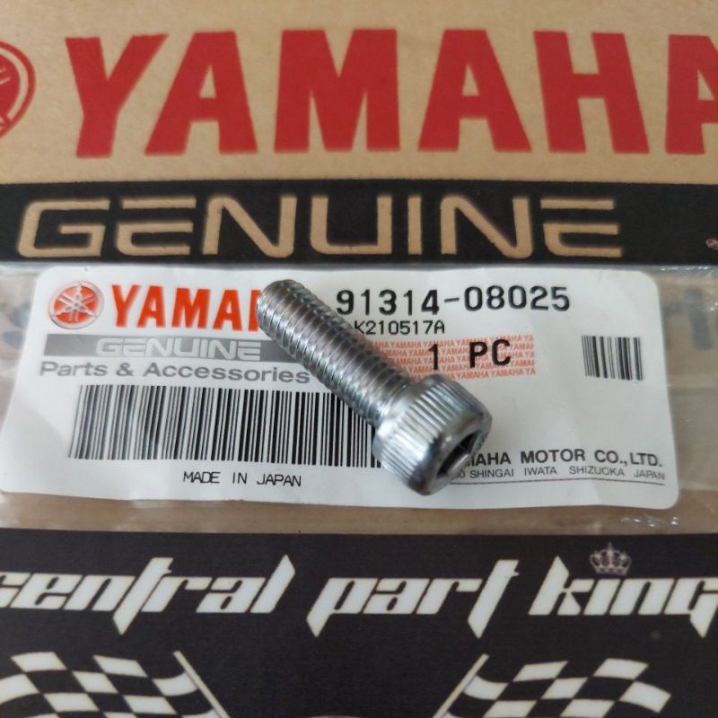 STEERING HANDLEBAR BOLT - UPPER TRIANGLE BOLT RXZ, RZR ORIGINAL YAMAHA ...