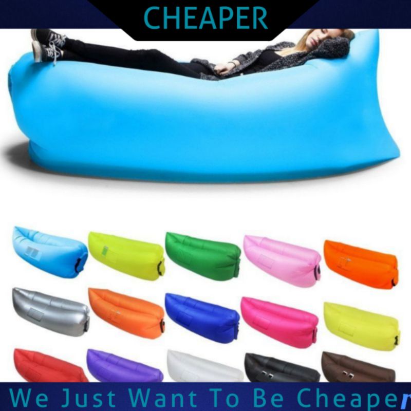 Beg Tidur Udara Lipat Kembung Inflatable Foldable Air Bed Lamzac Air ...