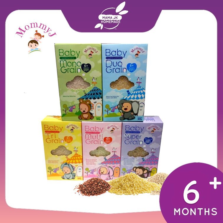 Mommy J MommyJ Baby Rice Organic for Baby Kids Toddler 900g 宝宝米 Baby ...