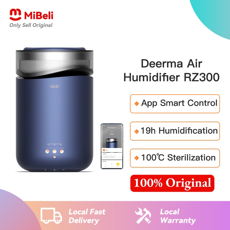【In Stock】 Deerma RZ300 Smart Distillation Air Humidifier Aromatherapy ...