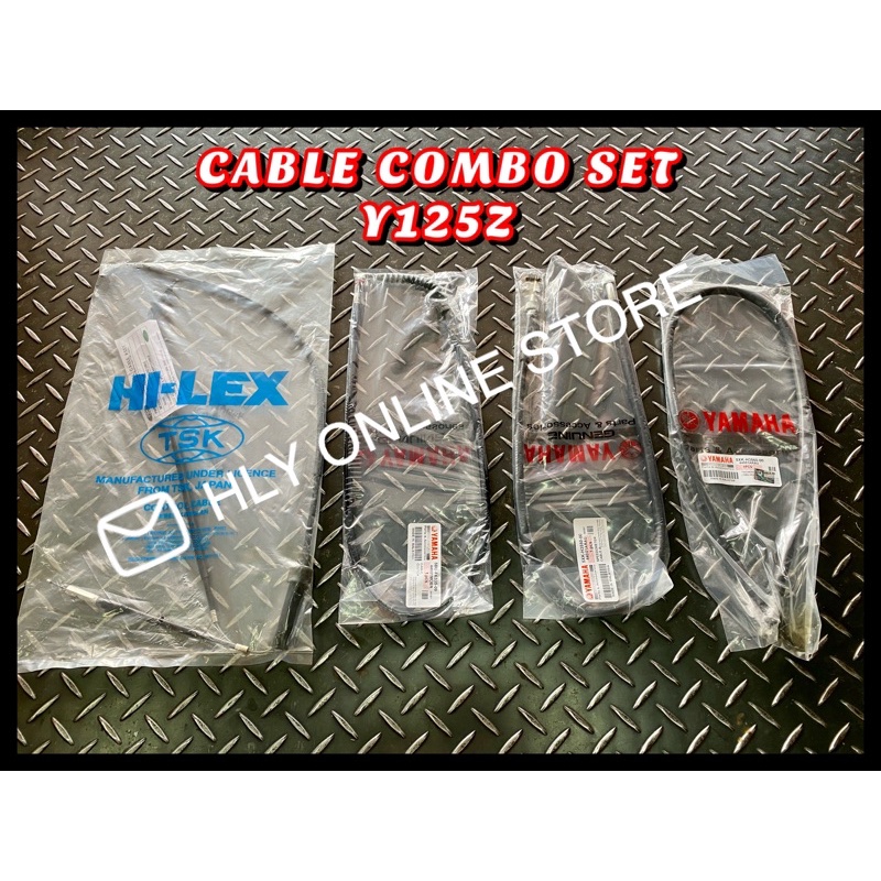 Cable Combo Set Kabel Yamaha 125 125Z 125ZR ( meter cable HLY ...