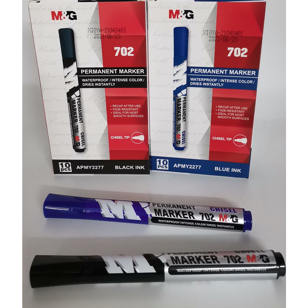 M&G 702 Permanent Marker APMY2277 | Shopee Malaysia