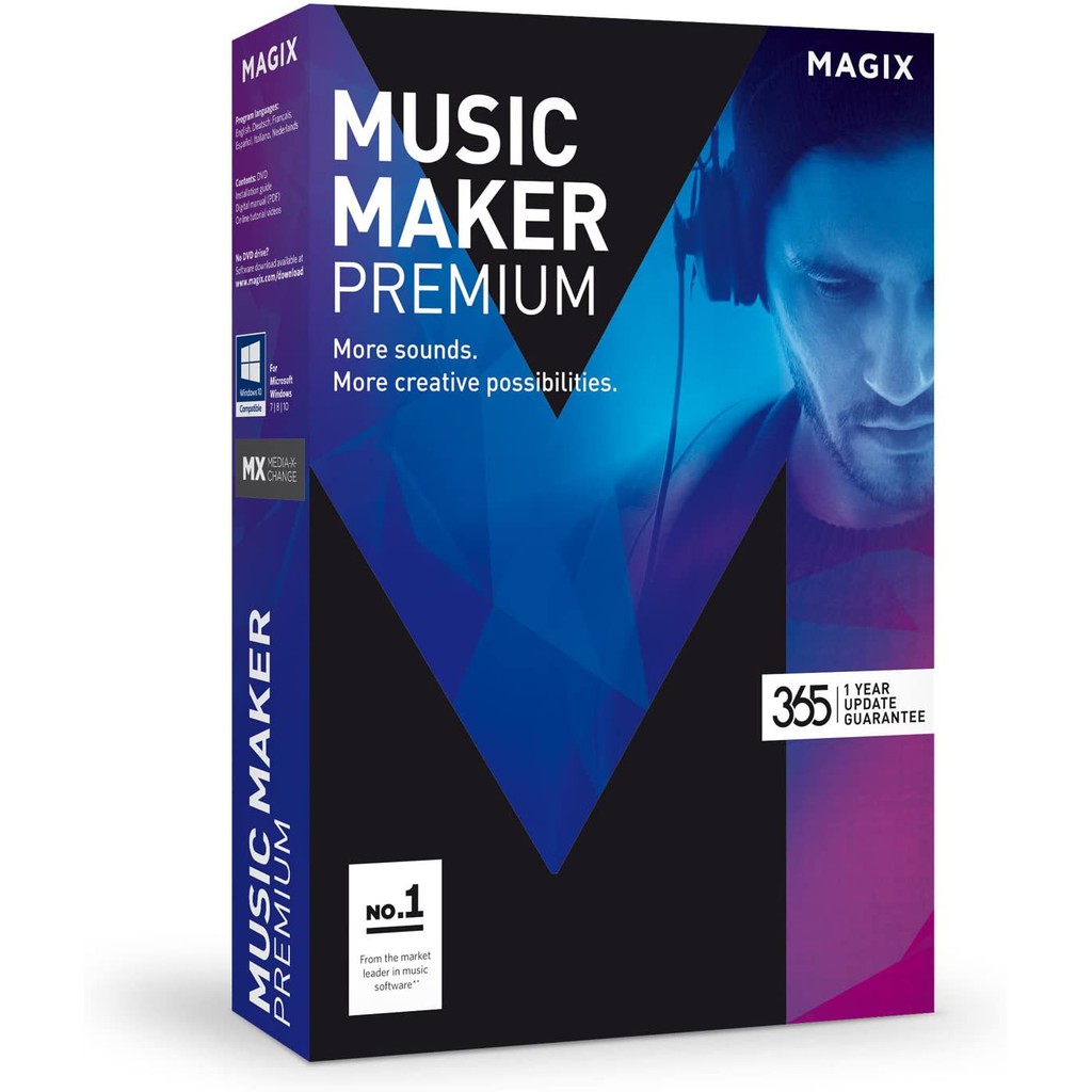 MAGIX Music Maker 2017 Premium & Live v24.5 Full Version [Windows] | Shopee Malaysia