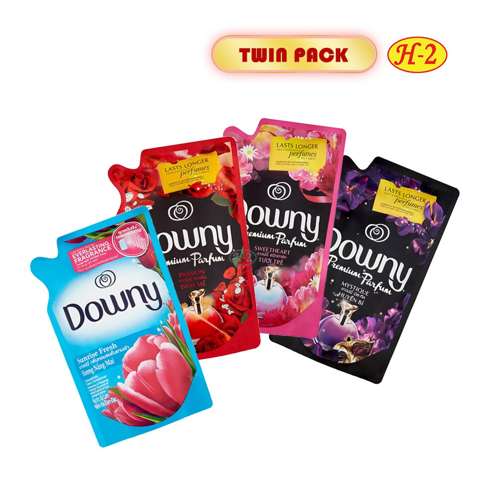 Downy Fabric Conditioner Refill Twin Pack (2x 560ml/630ml) | Shopee ...