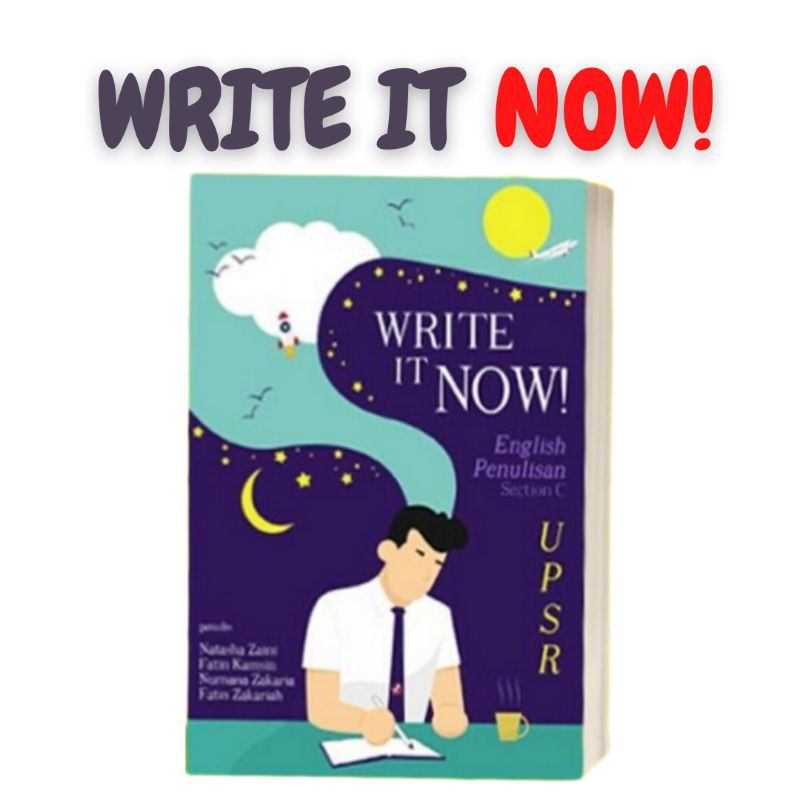 🔥HOT ITEM🔥 WRITE IT NOW- ESSAY UPSR SEKOLAH RENDAH BUKU MUDAH RUJUKAN ...