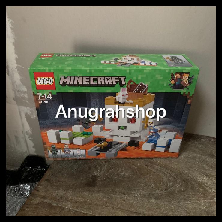 Lego 21145 Minecraft The Skull Arena | Shopee Malaysia