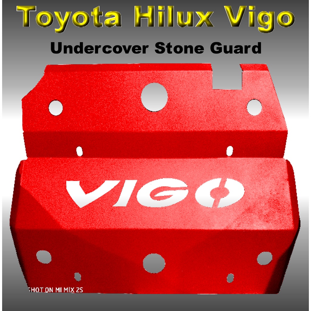 Toyota Hilux Vigo, Revo Stone Guard Skid Plate Oil Sump Guard Bumper ...