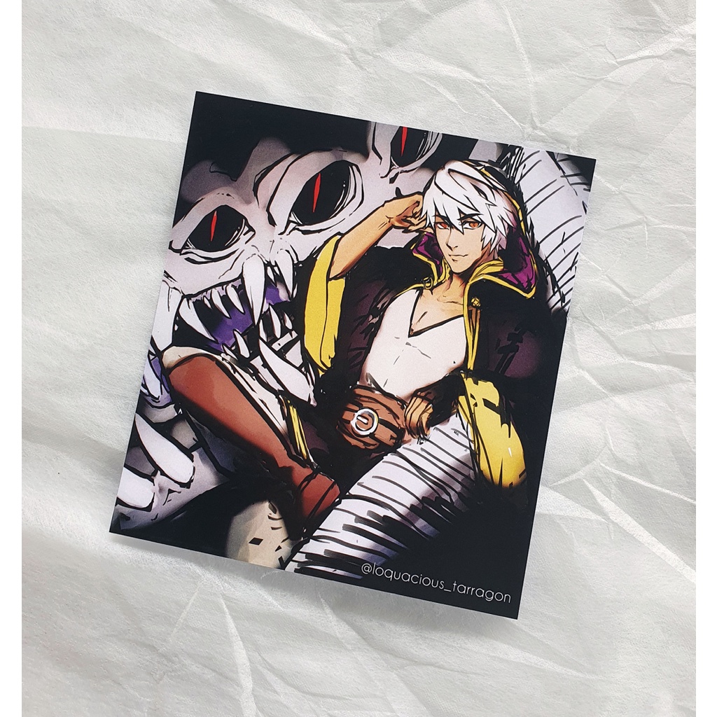 Fire Emblem Awakening Heroes Grima Robin Art Print | Shopee Malaysia