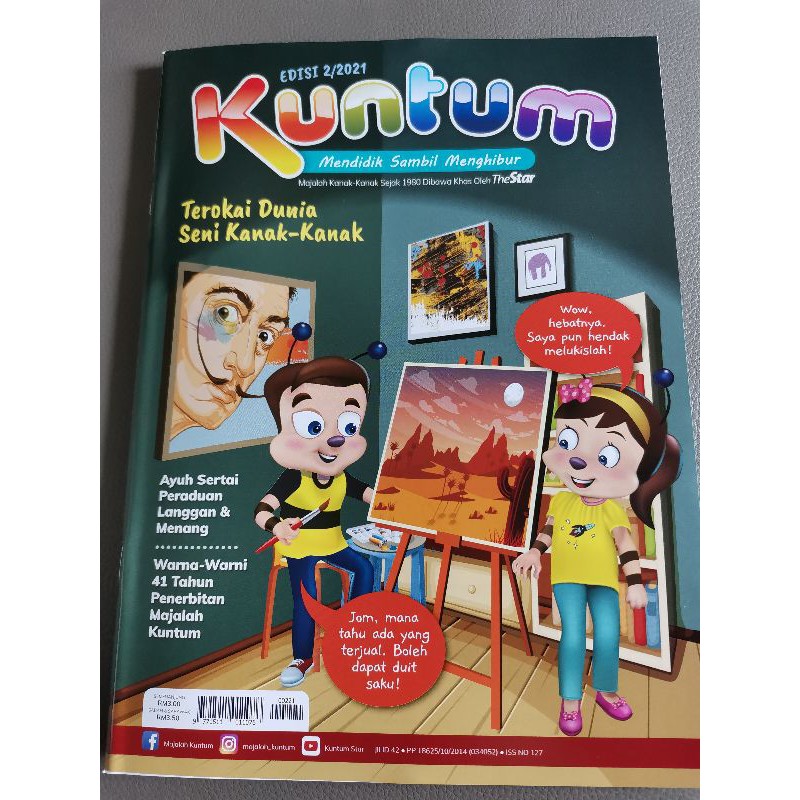 Majalah pendidikan Kuntum | Shopee Malaysia