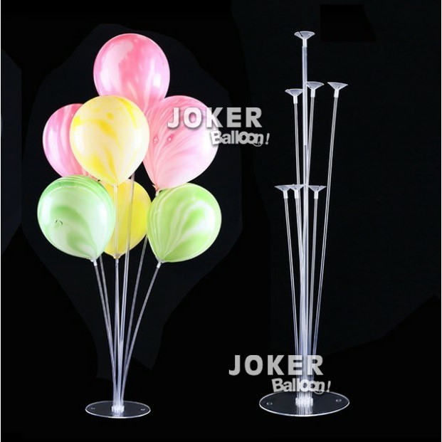 [Joker balloon] 70cm 7 Balls 130cm 13 160cm 19 balloon Table Floating ...