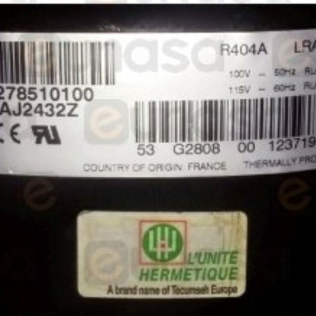 tecumseh caj2432z 3/4hp compressor | Shopee Malaysia