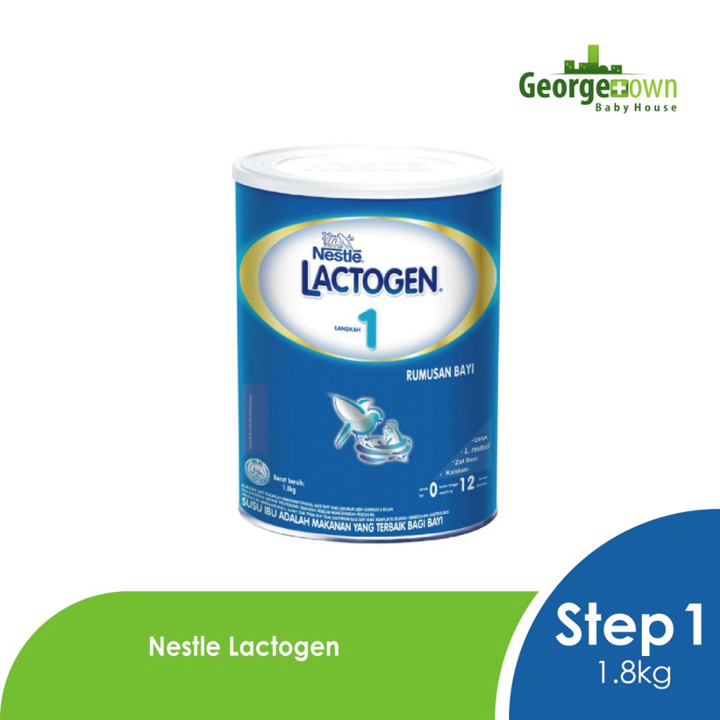 LACTOGEN STEP 1 TIN 1.8KG (GTG) | Shopee Malaysia