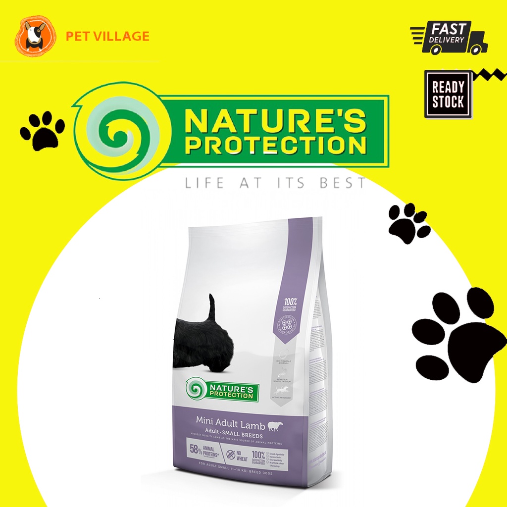NATURE'S PROTECTION Mini Adult Lamb 7.5kg | Shopee Malaysia