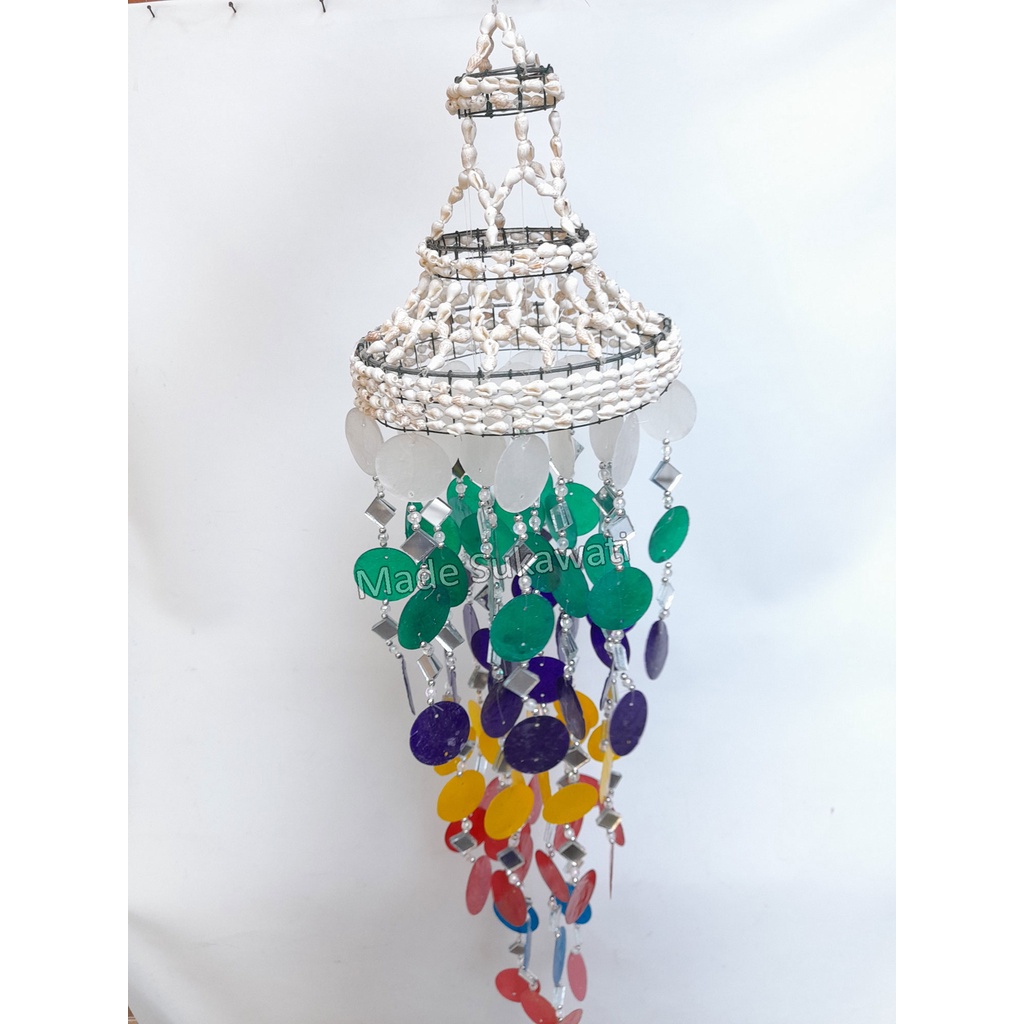 GANTUNGAN Shell lantern hanging decoration with a diameter of 15 cm ...