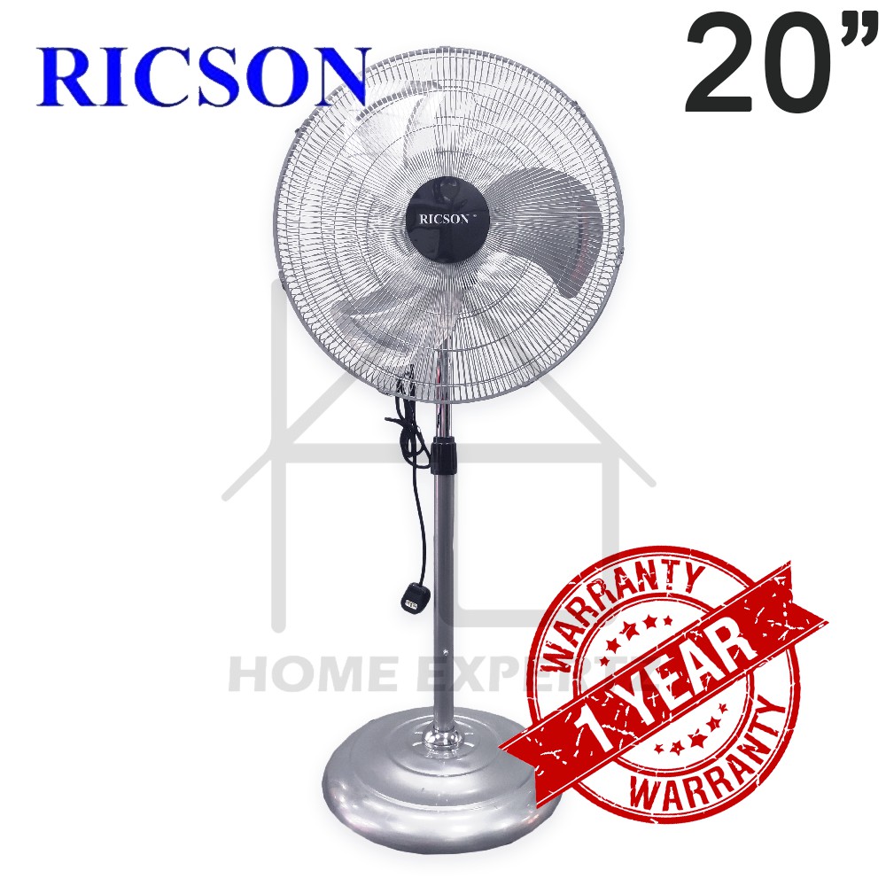 RICSON 20" METAL STAND FAN | KIPAS BERDIRI LOGAM RICSON 20" (FS-50 ...