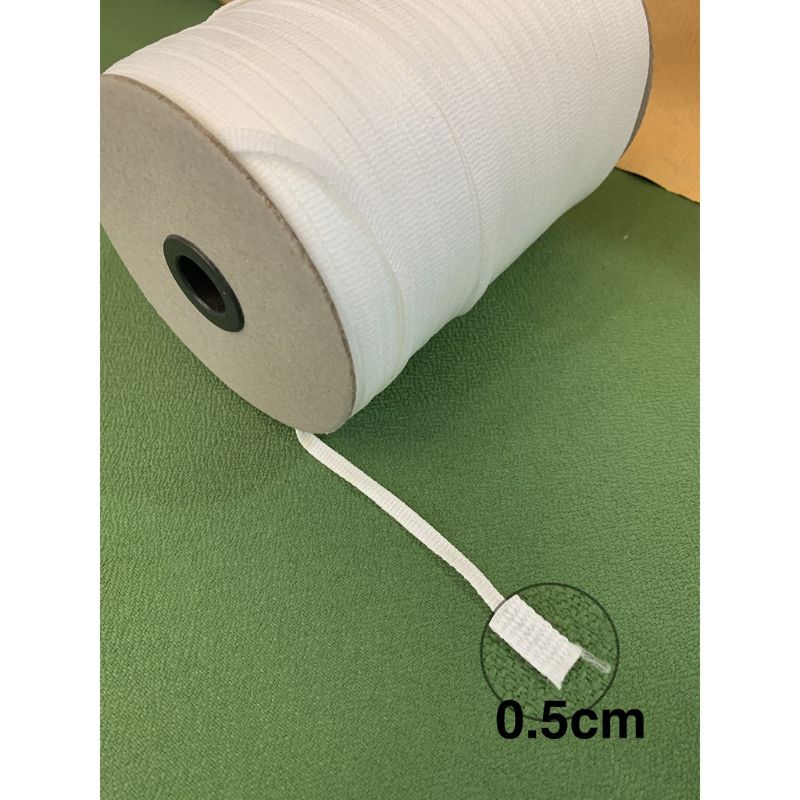 Tali Balut Tali Ikat Kain Tali Putih Tali Cotton Cotton Webbing Tali ...