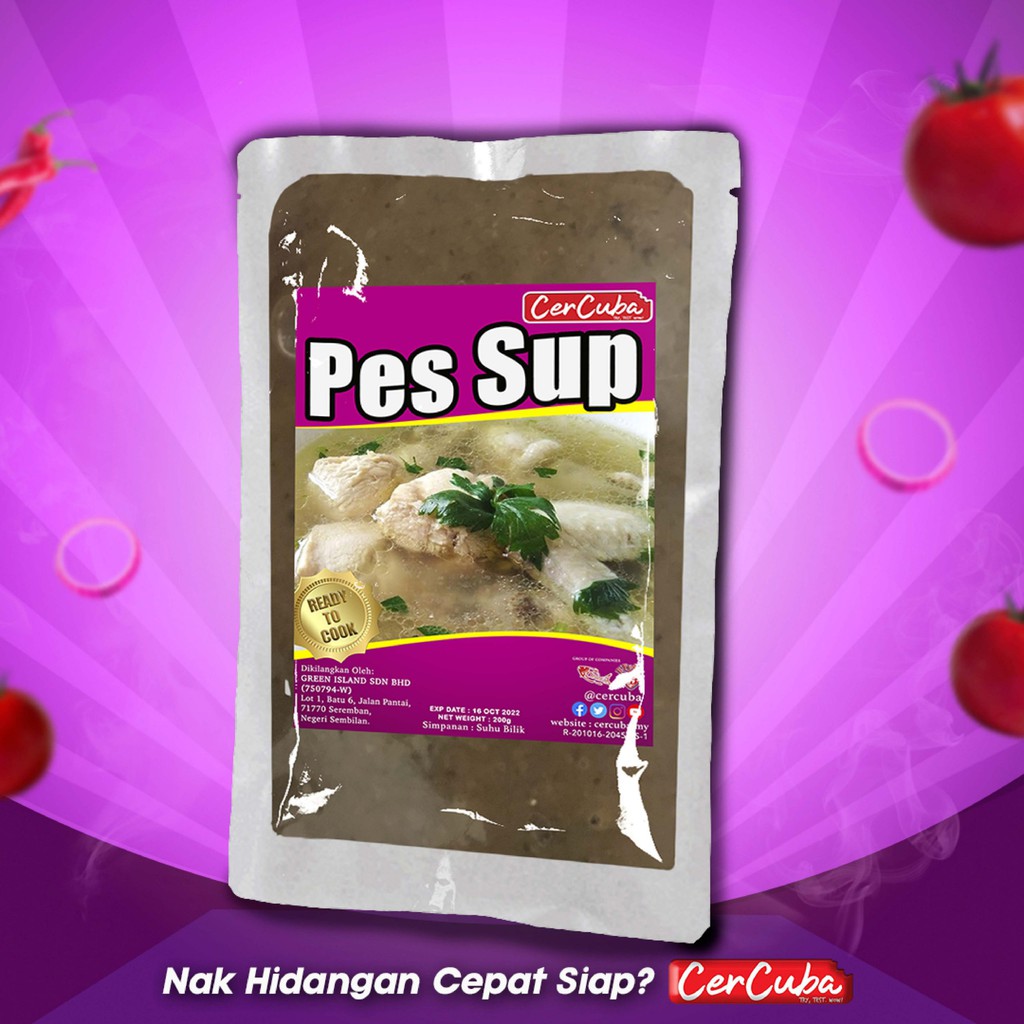 [READY STOCK ] PES SUP 200G & 500G [G] | Shopee Malaysia