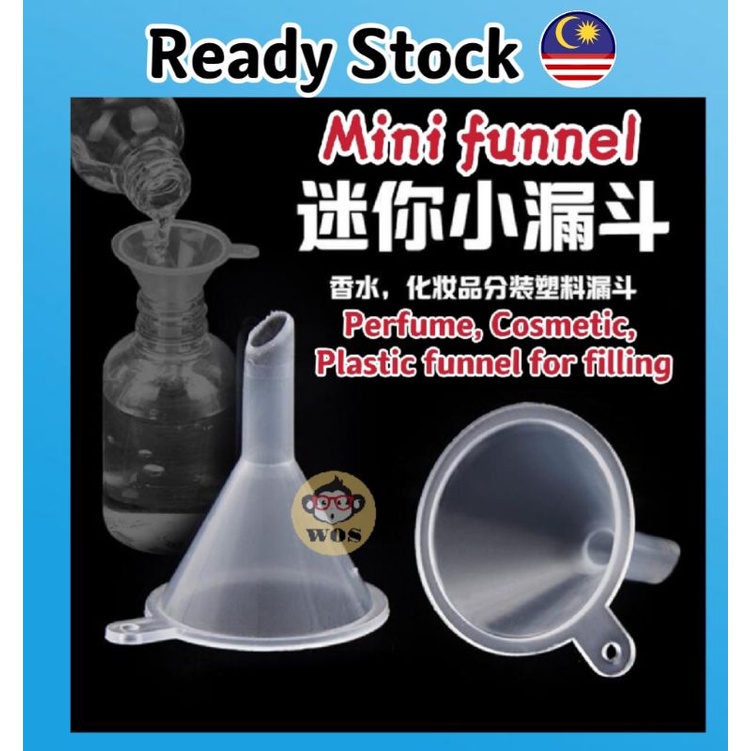 Mini Filling Funnel Corong Kecil / Corong Mini 迷你小漏斗/液体分装小漏斗 | Shopee ...