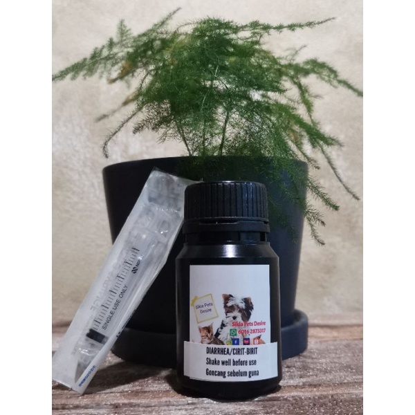 (l00ml + free 50ml)UBAT CIRIT-BIRIT ANJING KUCING DIARRHEA PREVENTION ...
