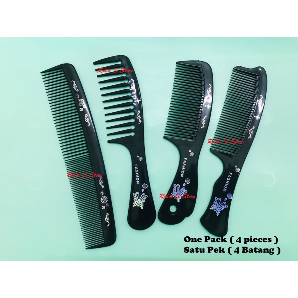 Ready Stock 4 in 1 Unisex Hair Comb Sikat Rambut murah sikat tahan ...