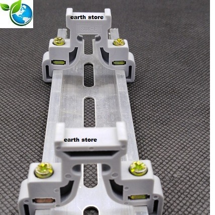 Din Rail Terminal Blocks End Stopper 10pcs | Shopee Malaysia