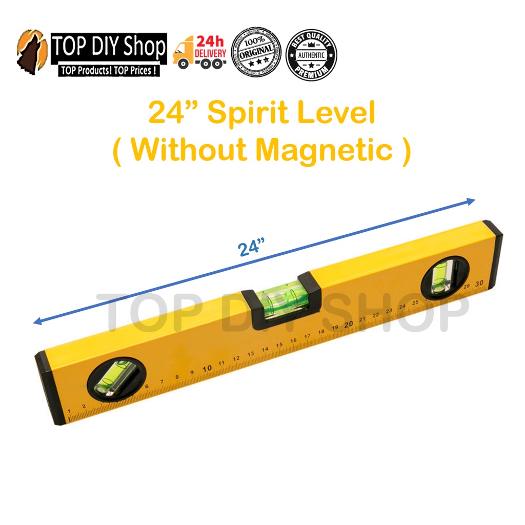 Magnetic / Without magnetic Water Level Horizontal Vertical Ruler ...