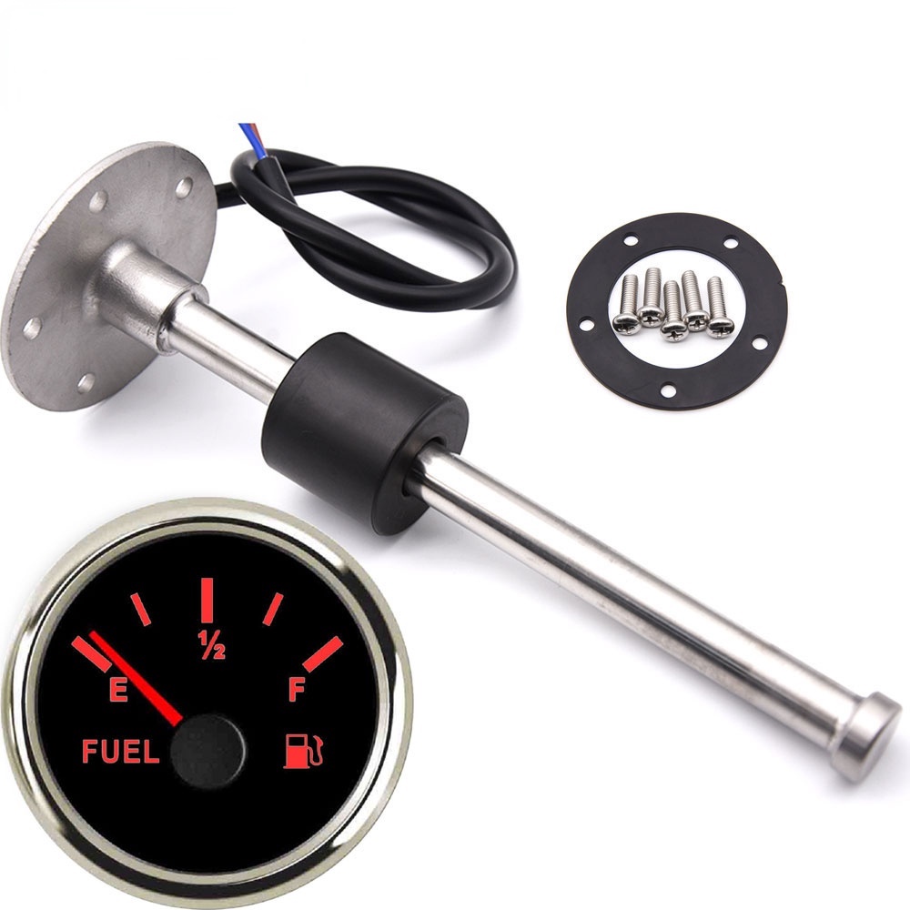 Oil Liquid Tank Fuel Water Level Sensor Boat Fuel Sending Unit Marine ...