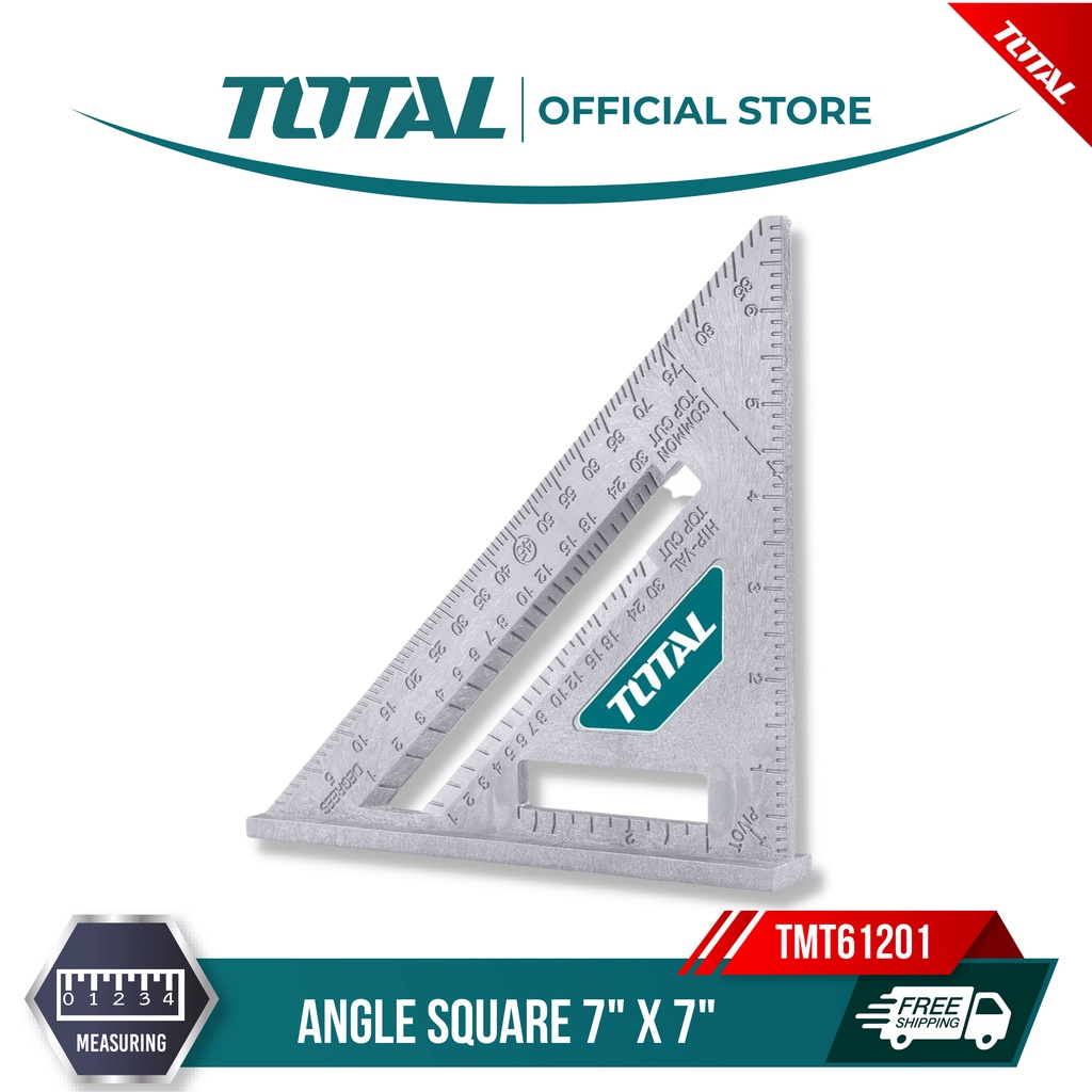 Total Angle Square (7" X 7") TMT61201 | Shopee Malaysia