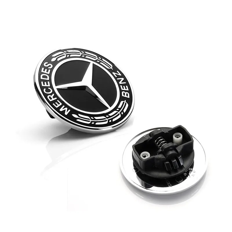 MERCEDES BENZ HOOD EMBLEM W203 , W204 , W211 , W220 , W221 , W208 ...