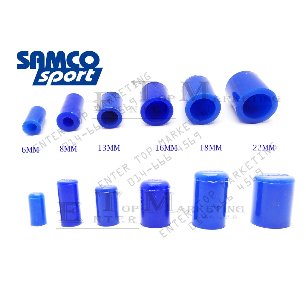 Samco Silicone Stopper Radiator Stopper Water stopper 6MM 8MM 11MM 13MM 16MM 18MM 22MM | Shopee ...