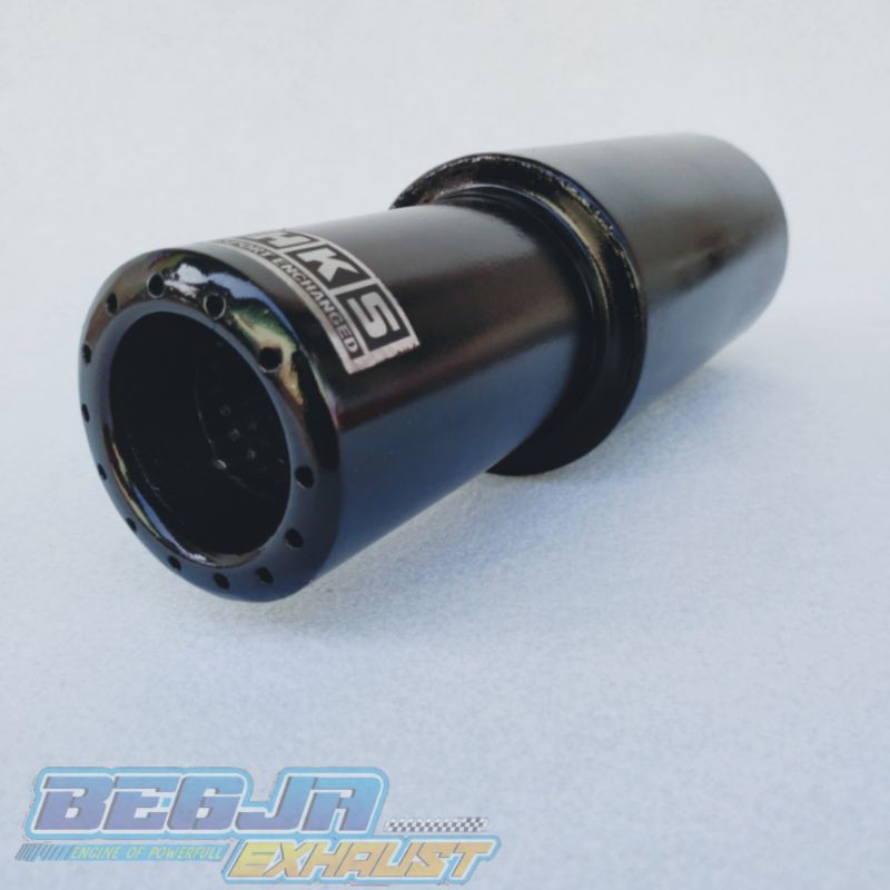 Hks GRONEL BLACK UNIVERSAL Car RACING Exhaust | Shopee Malaysia