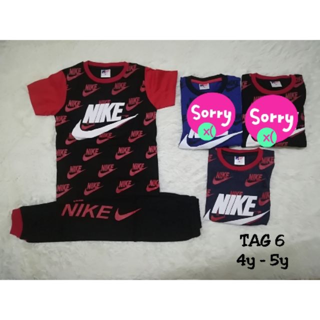 🌟 PYJAMAS NIKE UNISEX BUDAK🌟 | Shopee Malaysia