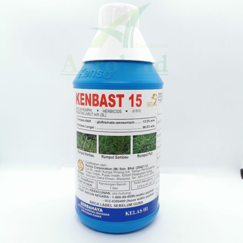 Kenbast 15 1Liter Racun sentuhan selamat untuk kebun buah dan durian ...