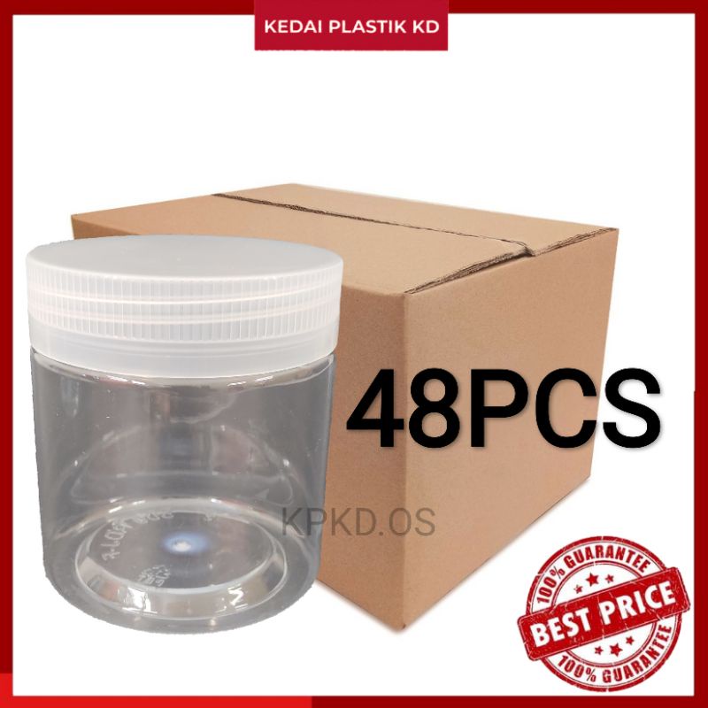 (48pcs)Balang kuih 500ml silinder / cookies jar / balang kuih raya ...