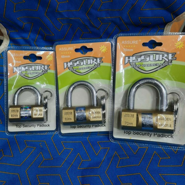 Assure Top Security Padlock | Shopee Malaysia