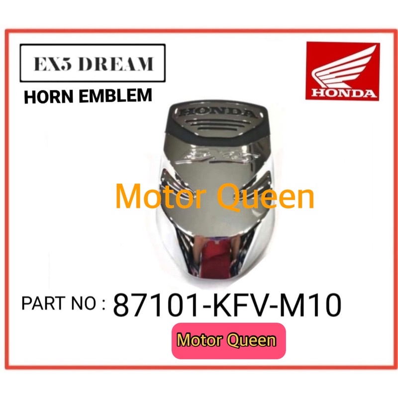 HORN EMBLEM HONDA EX5 DREAM ORIGINAL HONDA LOGO HON COVER | Shopee Malaysia