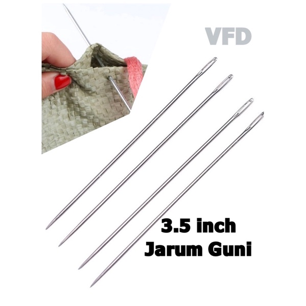 Big Sewing Needle/Jarum Jahit Tangan Besar/Jarum Kasar/Jarum Guni Jarum ...