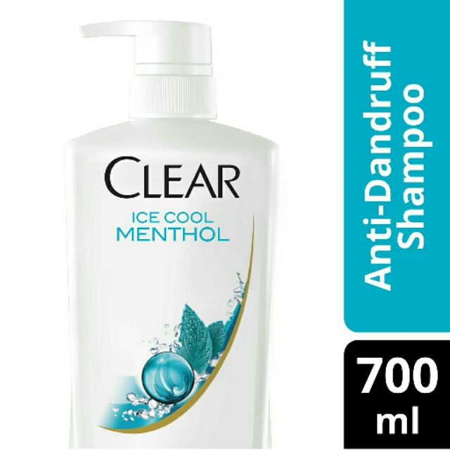 Clear Ice Cool Menthol Anti-Dandruff Shampoo 700ml | Shopee Malaysia