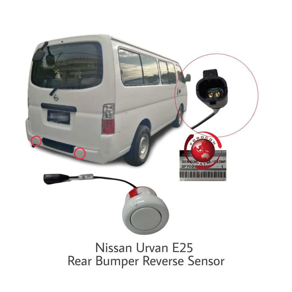 Nissan Urvan E25 Reverse Sensor (1 piece)(Tan Chong) 05 70-01-02-B51-0 ...
