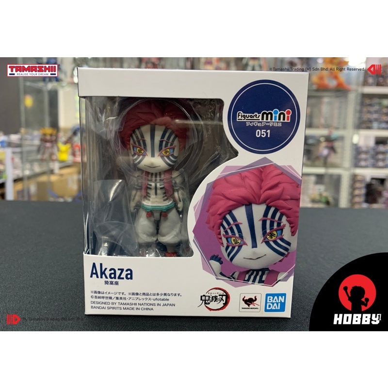 Bandai Figuarts Mini Kimetsu No Yaiba Akaza | Shopee Malaysia