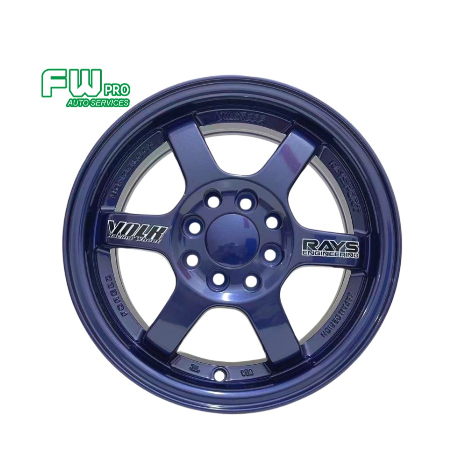New Sport Rim Rays TE37 14 Inch 5.5jj 4x110 8x100/110 One Set 4pcs ...