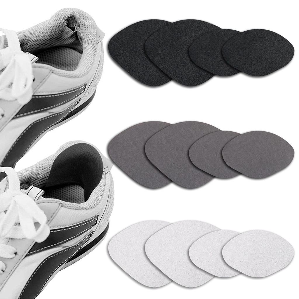4PCS Shoe Heel Repair - Self-Adhesive Shoe Patches for Holes, Shoe Hole ...