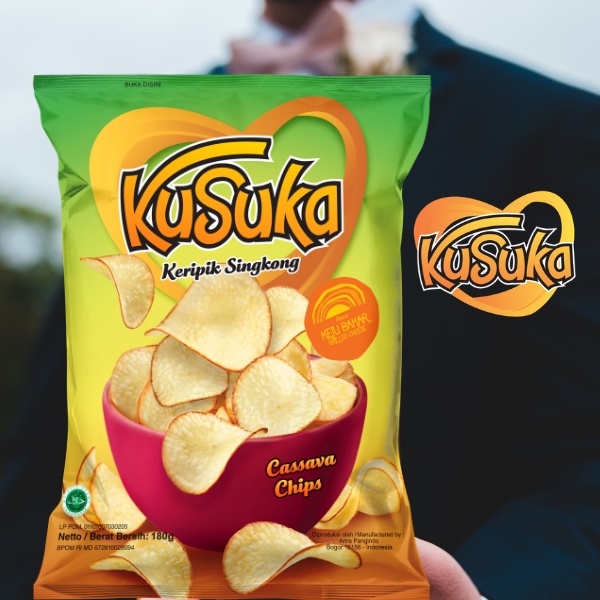 [HALAL] Kusuka Cassava Chips / Potato Chips / Keropok Ubi / Kerepek Ubi / Kerepek / Keropok 180G ...